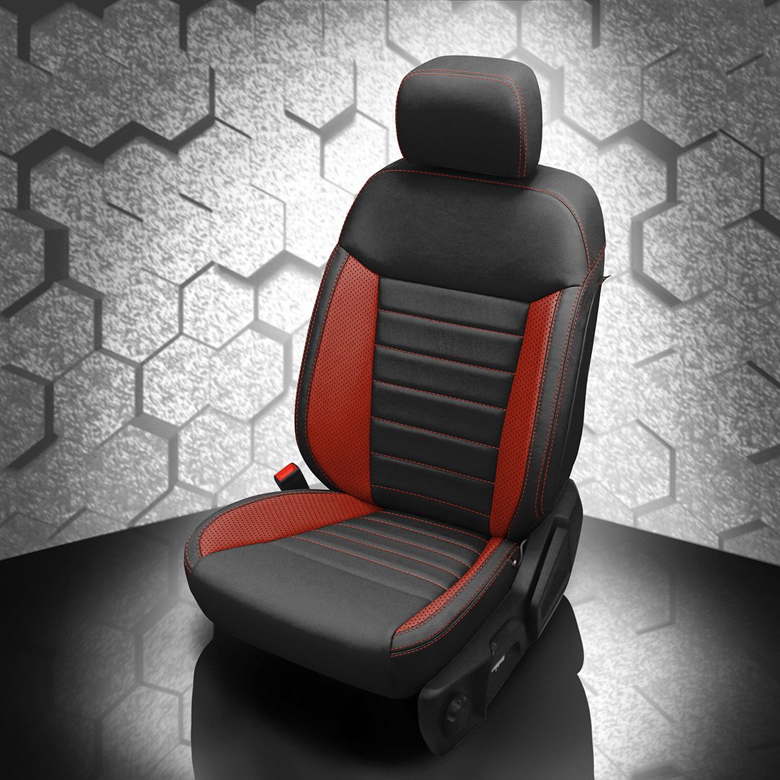 Red Leather Seat Covers | Red Leather Seats | Custom | Katzkin