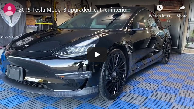Tesla Model 3 Leather Seats | Car Seat Covers | Custom Interiors | Katzkin